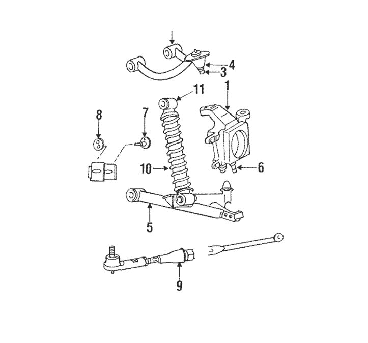 Toe Link Rear Suspension Viper 96-10 OEM – Viper Parts Depot