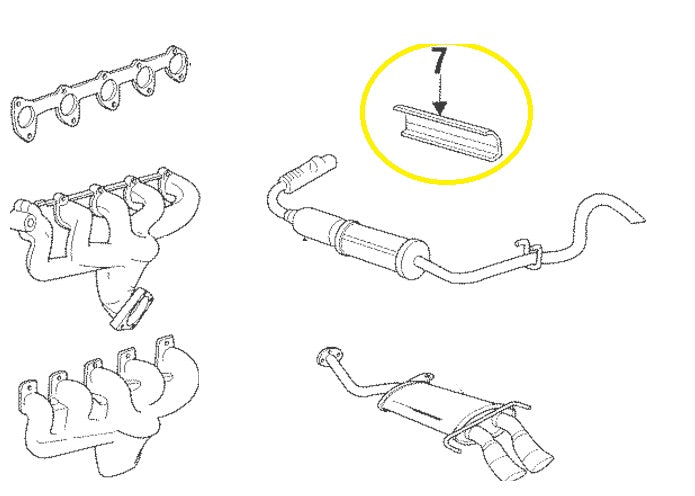 Exhaust Insulation Heat Shield Rocker Viper 92-02 OEM – Viper Parts Depot
