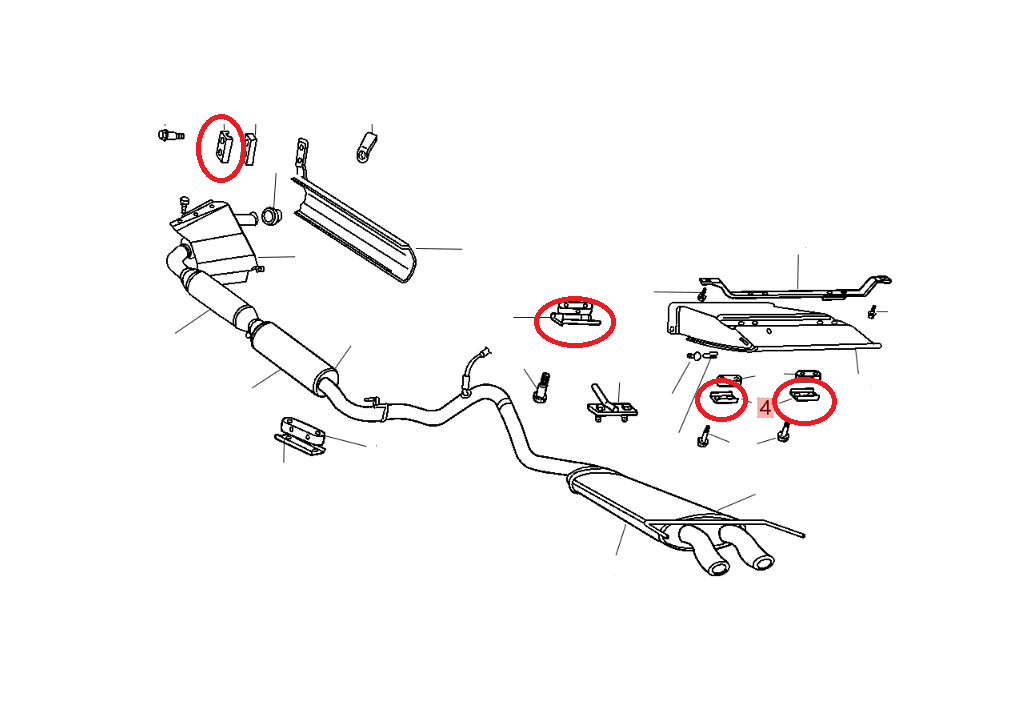 Exhaust Pipe Hanger Isolator Bracket Viper 92-02 OEM – Viper Parts Depot